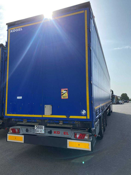 1 йилга вариантга MAN TGX 18.500 Euro 6+KOGEL прицеп