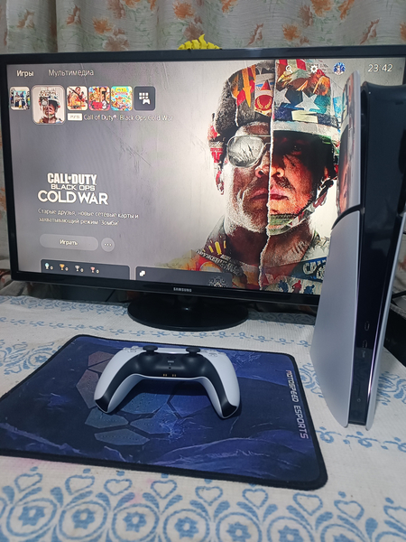 Playstation 5 slim на 1терабайт