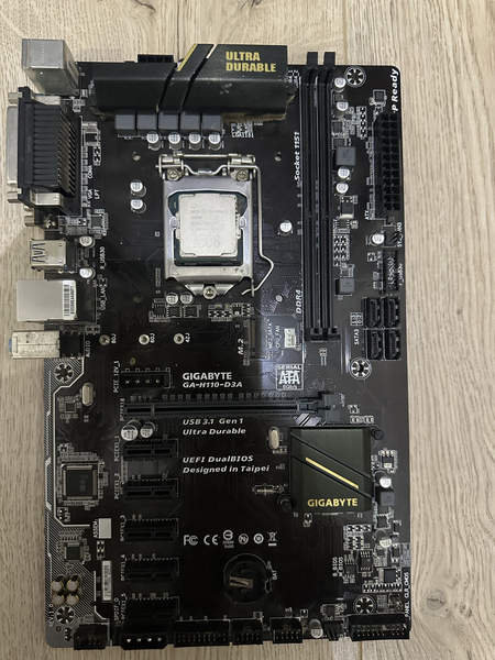 Gigabyte H110 + G3930