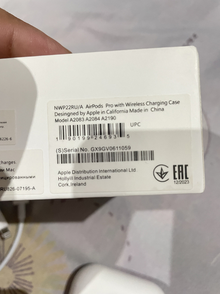 Apple AirPods Pro original RU/A