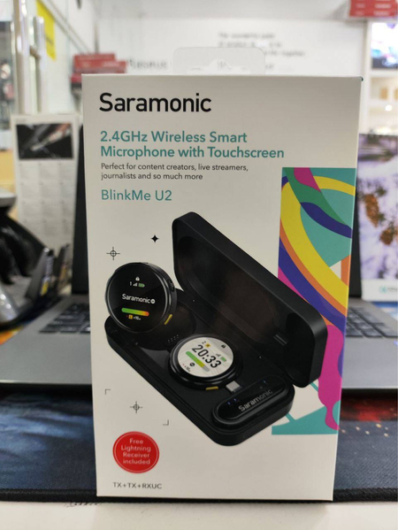 U2 Saramonic mikrafon petlichka микрафон петличка