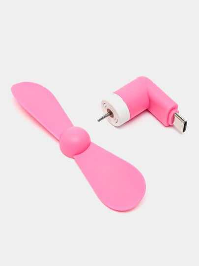 Portativ mini USB ventilyator, universal, Type-C, Micro, iphone