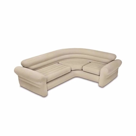 Суппер скидка!!! Надувной Угловой диван  INTEX 68575, 2.57×203×76cm до