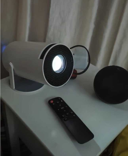 proyektr Hy 300  android 11   pardasi bilan birga