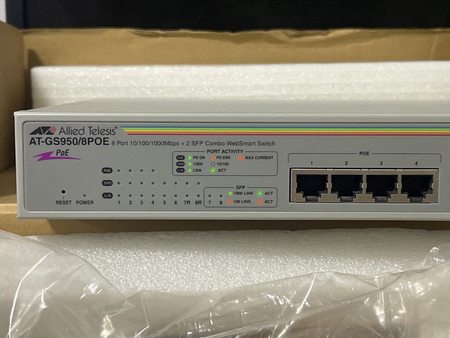 Коммутатор Allied Telesis AT-GS950/8POE-50 управляемый 8x10/100/1000