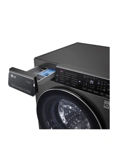 Узкая стиральная машина LG F2T9GW9P с технологией AI DD, 8,5кг