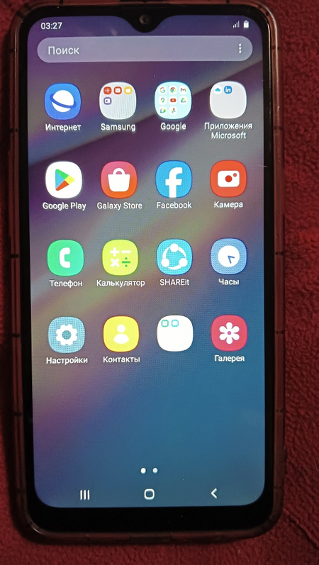 Samsung A 10 holati yaxshi xotirasi 32 g ishlashi zor