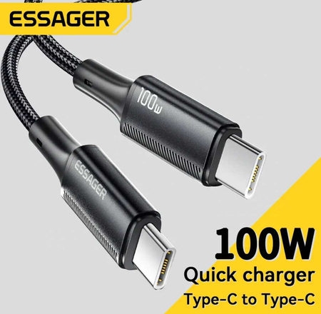 Baseus 65W charger + 100W Type C kabel