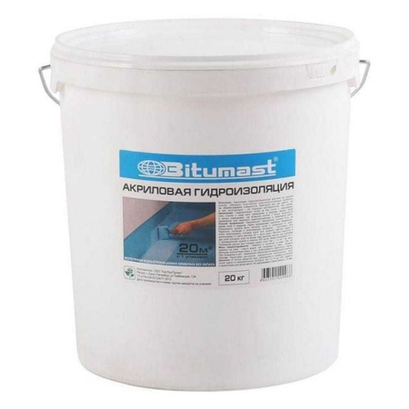 Мастика битумная гидроизоляционная 21.5L BITUMAST