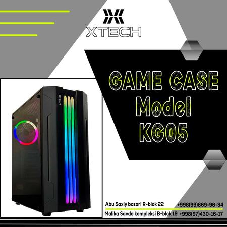 Xtech case RGB (Модель KG-05) игровой кейс