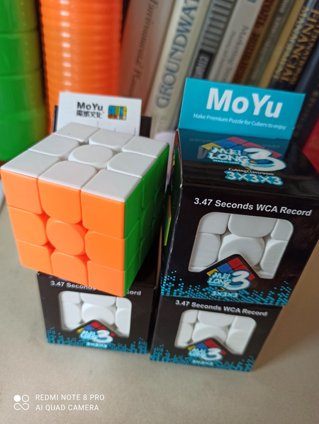 Распродажа. Кубик Рубика MoYu. Оригинал. Скоростной.
