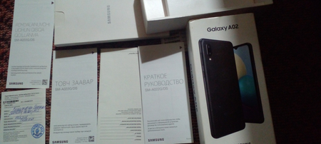 Samsung A 02 yengi garantiya bor