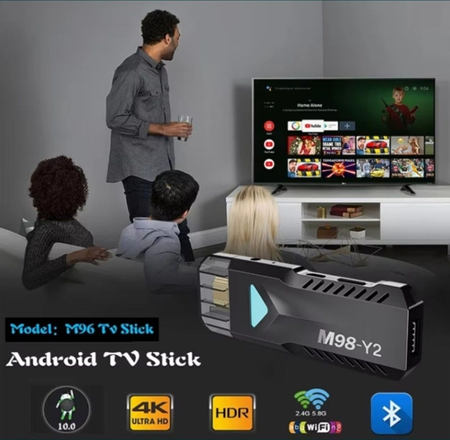 M98 Y2 Tv stick androidtv smart tv box cмарт тв приставка