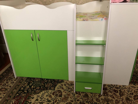 Детская мебель кравать шкаф