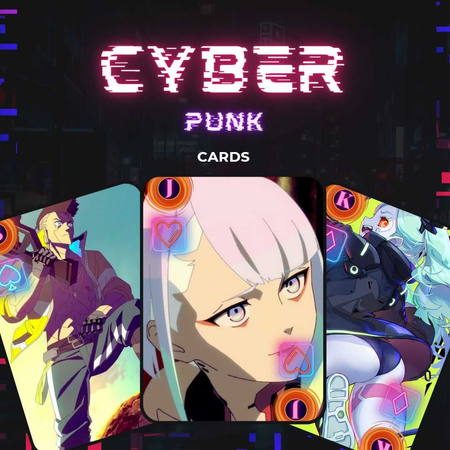 Карты cyberpunk 2077 Edgerunners
