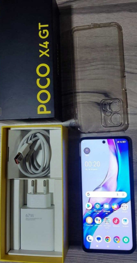 xiaomi poco x4 gt silver 256gb snapdragon 8gen1