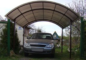 Строим Навесы и козырьки.