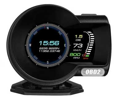 Бортовой компьютер-HUD-P8-PRO OBD2 - 2024, новая модель 2024 года