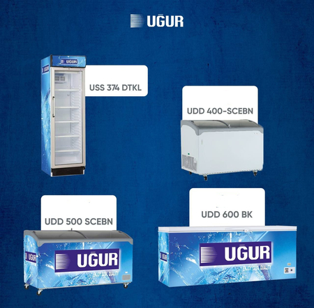 Витриный Холодильник UGUR USS 374 DTKL