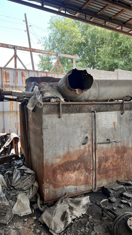 Котёл балон йокадиган тепличный