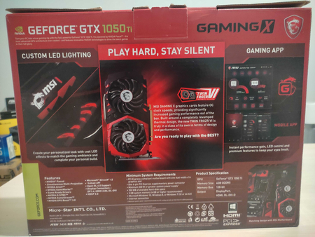 gtx 1050ti msi gaming x