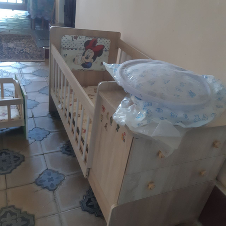 Продается детский крават + колибел