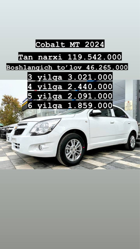 Cobalt MT 2024 penya va ribosiz 3yildan 6yilgacha nomingizga chiqadi
