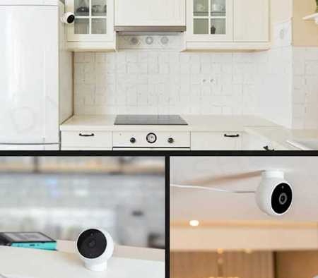 Умная IP камера видеонаблюдения Global Xiaomi Camera 2K Magnetic Mount