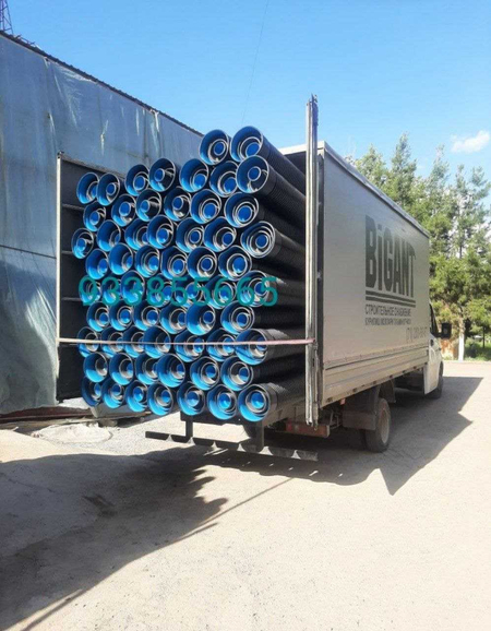 turbalar kanalizatsiya uchun