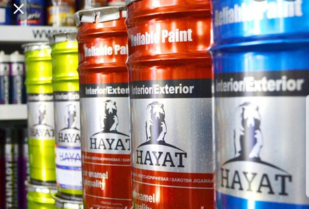 Весь ассортимент красок HAYAT