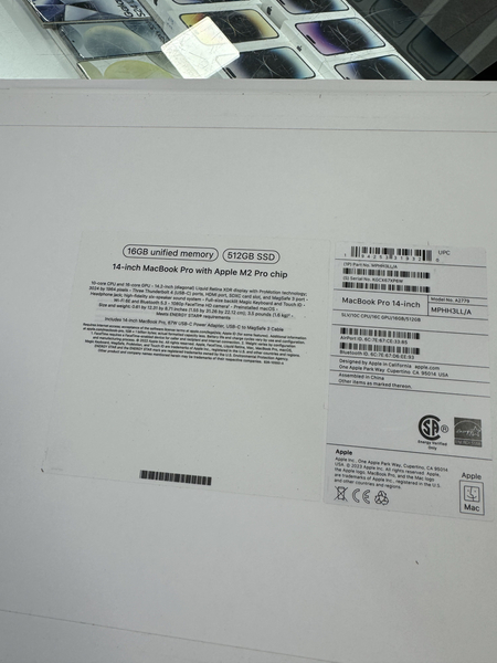 Macbook Pro 14 m2 pro 16/512