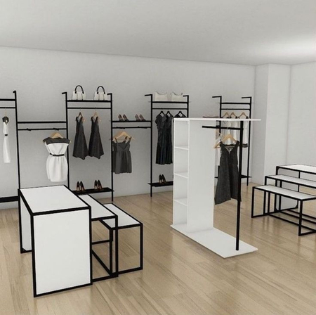 Savdo uskunalari yuqori sifatli buyurtma asosida tayyorlangan loft meb