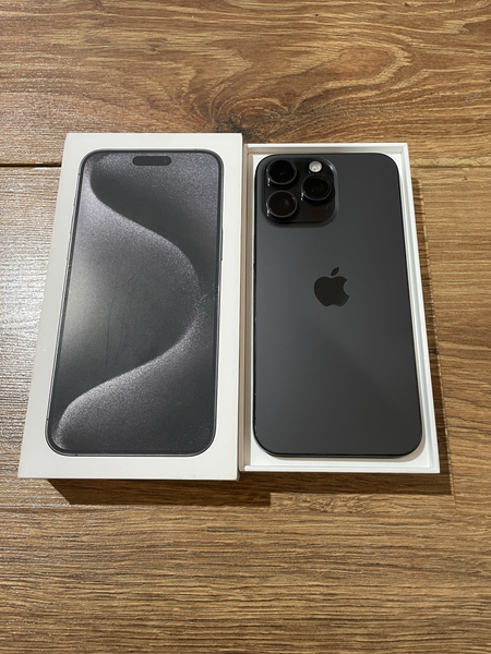 iPhone 15 Pro Max 256GB Black Titanium