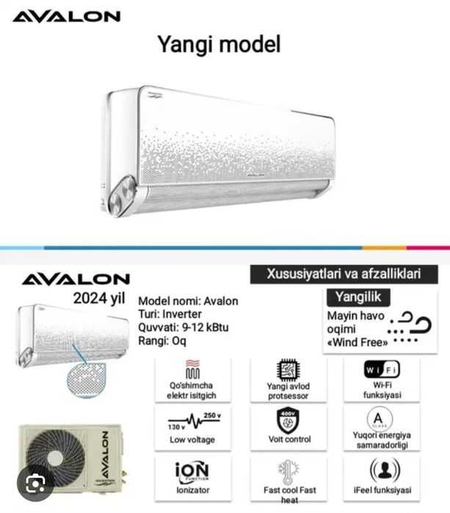 Avalon yangi 2024 model