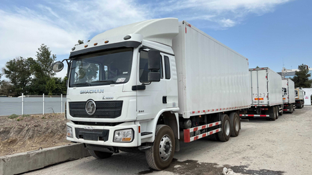 SHACMAN PRO L3000 Avtofurgon 7.5metr usileniy obshivka qilingan Tayyor