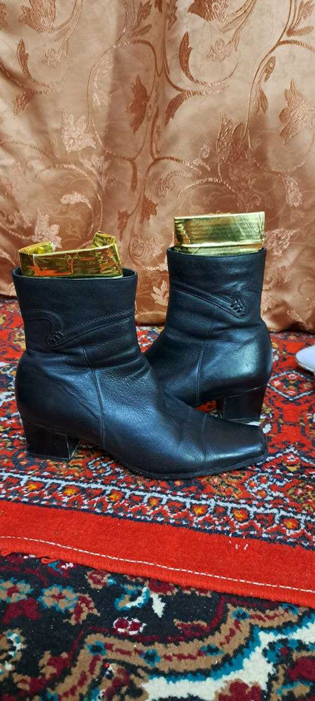 Сапоги зимние кожа натуральный.