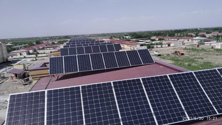 Установка солнечный панели On Grid и Off Grid система