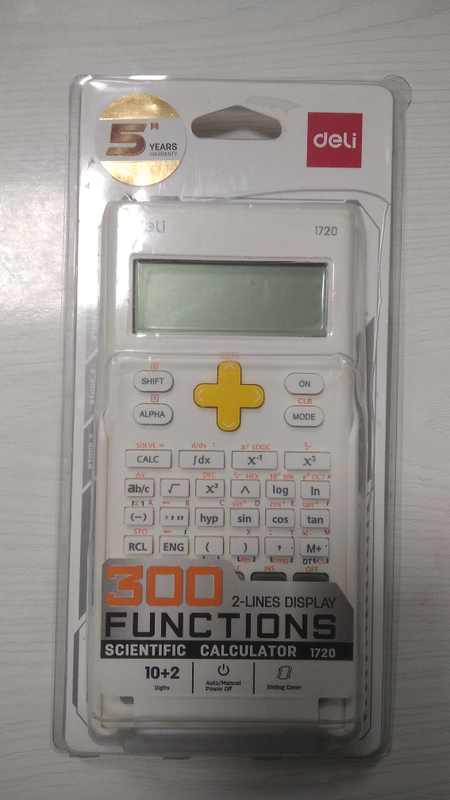 Scientific calculator