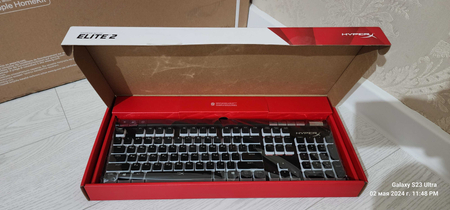 Продается новая клавиатура HyperX Alloy Elite 2 [HX Linear Red Switch]