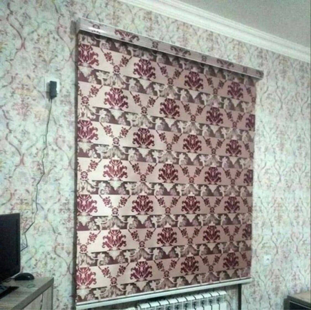 Jalyuzi plisse kombo rollo