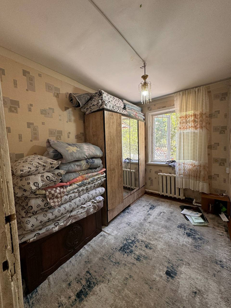 2 х КОМ КВАРТИРУ СЕРГЕЛИ Спутник в деревянном доме с огородом  33.500у