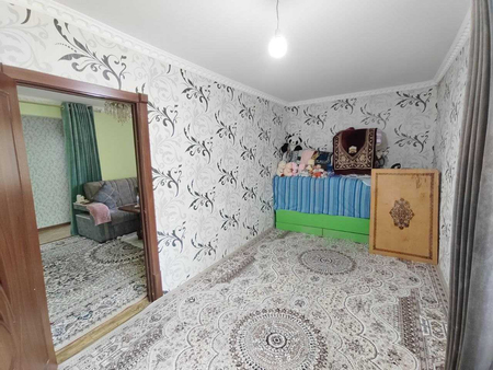 2-х перед 3х комнатная квартира  на 4 этаже = 48 м² = Кинап