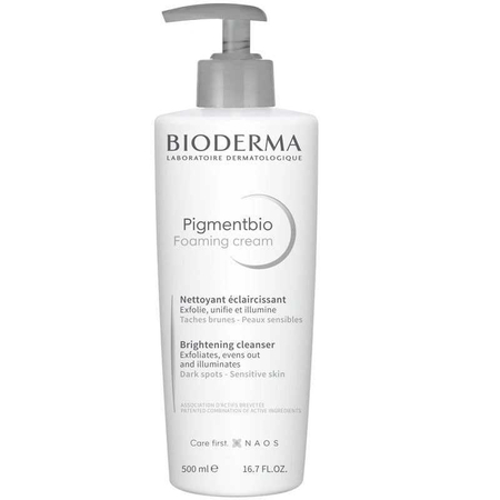 Bioderma Pigmentbio ko'pikli krem 500ml Fransiya