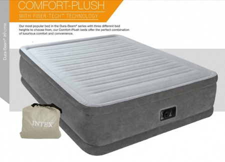 Надувная кровать Intex 64418, встроенный электрический насос 220 В, су
