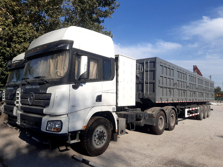 SHACMAN X3000 + 100 тонн Тошкентда тайёр X5000 Howo A7