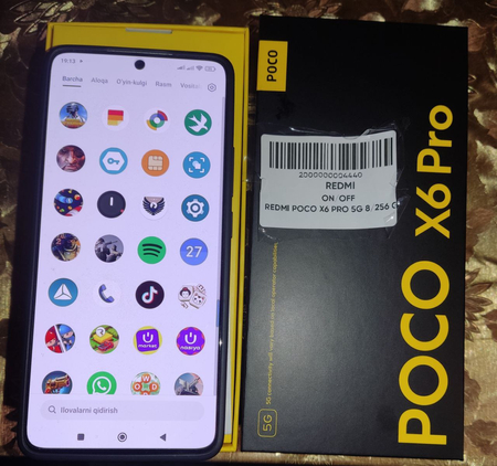 POCO X6 Pro5G Grey 8GB RAM 256GB ROM  срочна СОТИЛАДИ
