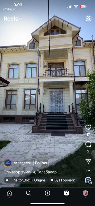 EVRO DOM!!! 4 sotok. Elite maxalla. Orientir: ETIQOD mebel ruparasi
