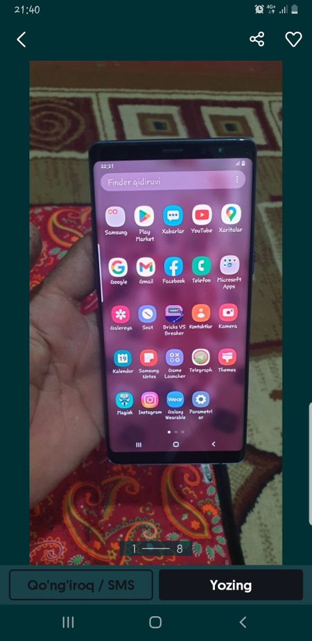 samsung not 8 64 gb