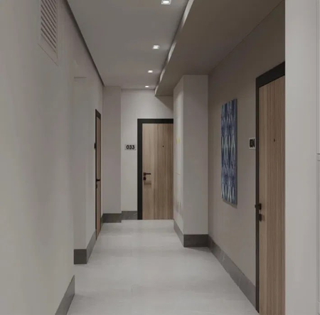 ЖК ASSALOM JOMIY Golden House Под ключ 2-комнатная 57.5 м2 Этаж-2
