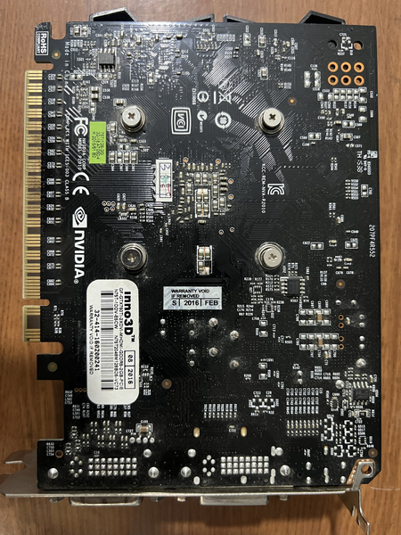 Видеокарта GTX 750Ti 2Gb